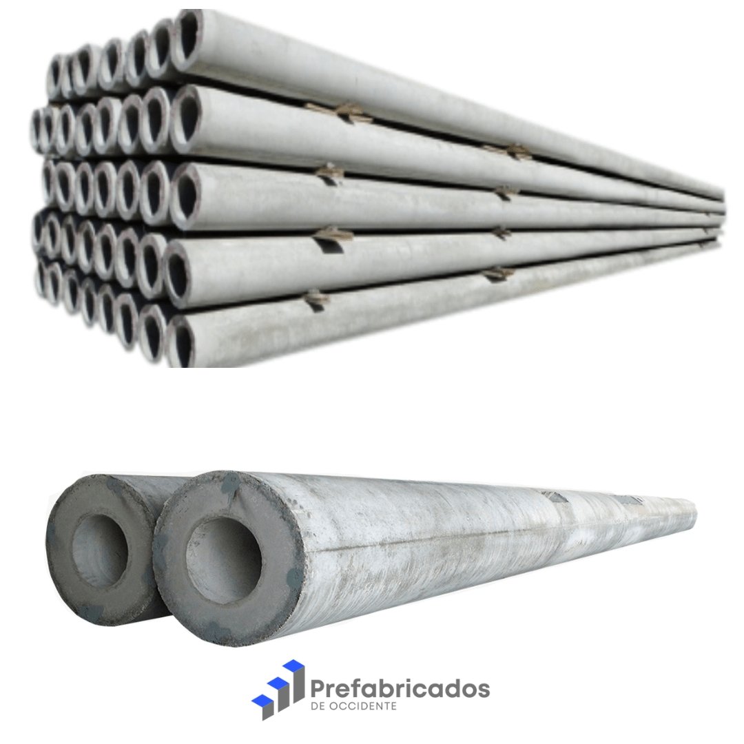 postes de concreto - Prefabricados de Occidente